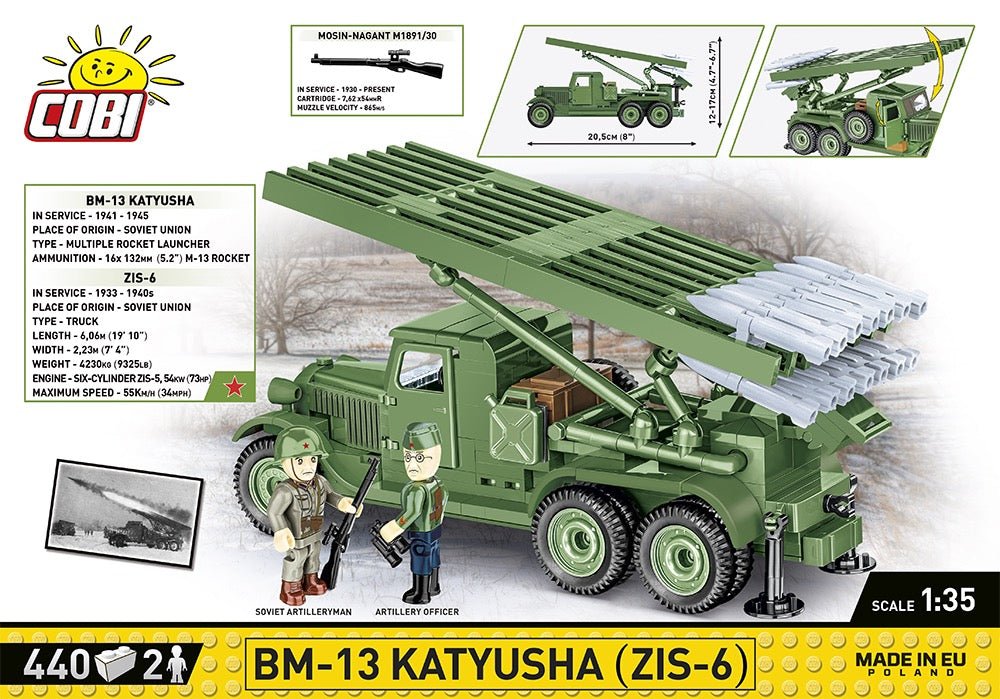 COBI® - WWII KATYUSHA ROCKET LAUNCHER – KhalilMania